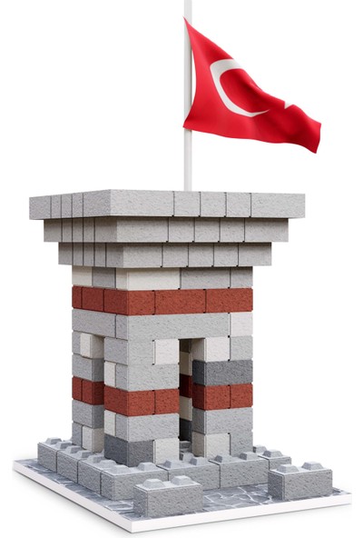 Ümraniye Hobi Sanat Eshel Maket Tuğla Nöbetçi Kulesi Ümraniye Hobi Sanat Eshel Maket Tuğla Nöbetçi Kulesi