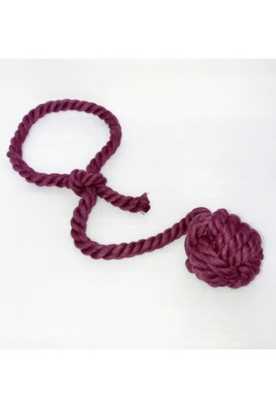 Mila Köpek Diş Ipi Halat Isırma Çekme Oyuncağı Büyük Mor Mila Köpek Diş Ipi Halat Isırma Çekme Oyuncağı Büyük Mor