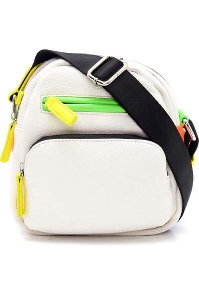 Derimod Kadın Renk Detaylı Çapraz Çanta