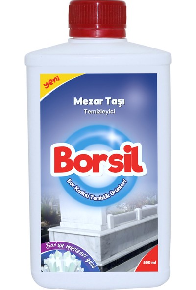 Borsil Mezar Taşı Temizleyici 500 ml Borsil Mezar Taşı Temizleyici 500 ml