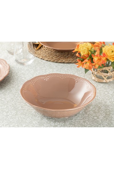 English Home Viyana Porselen Kase 25 cm Gül Kurusu