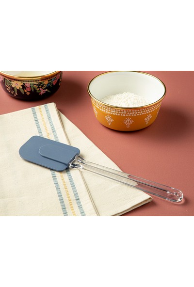 English Home Haky Silikon Spatula 25 cm Mavi