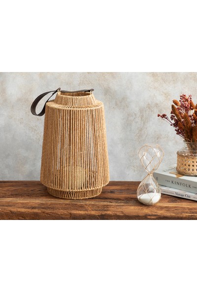 English Home Abbie Fener 40 cm Kahve