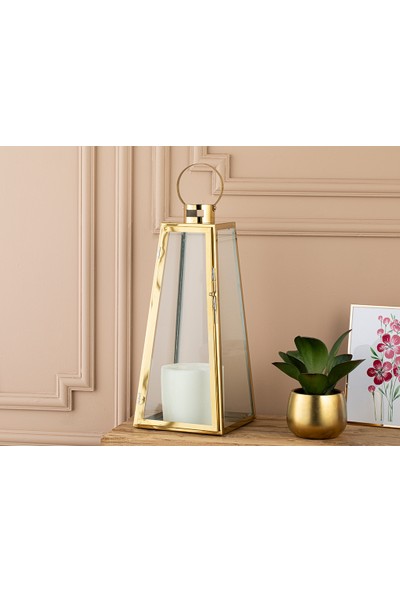 English Home Luxury Fener 20X20X46 cm Gold English Home Luxury Fener 20X20X46 cm Gold