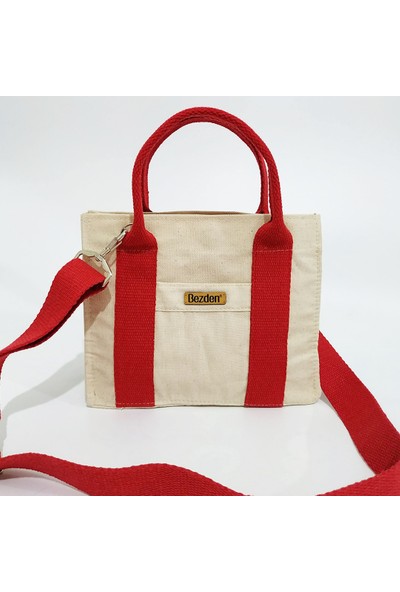 Kanvas Mini Tote Çanta