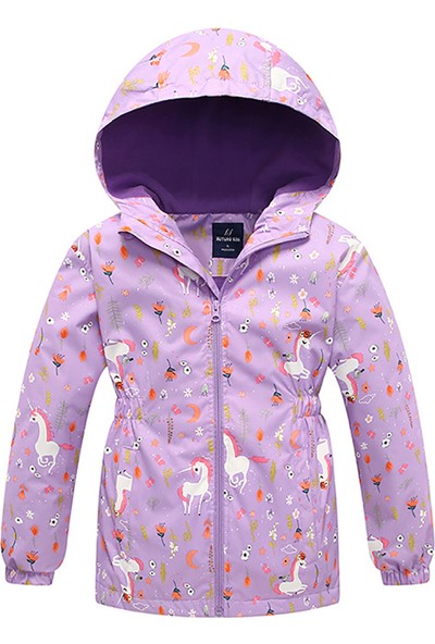 Vandor Girls Çocuklar Için Kapşonlu Mont Ceket (Yurt Dışından)