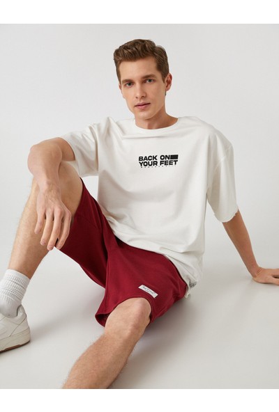 Koton Etiketli Basic Şort Koton Etiketli Basic Şort