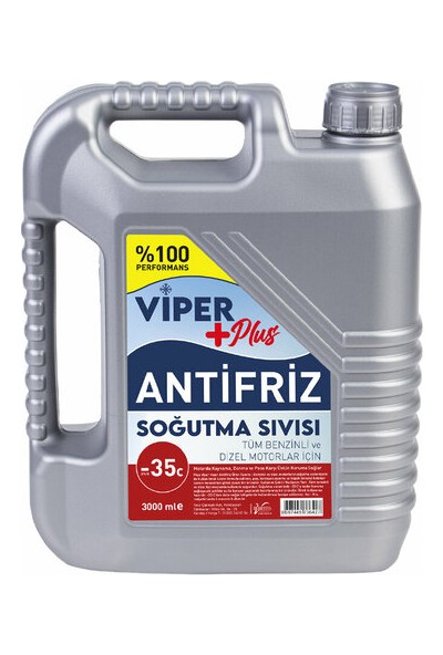 Viper Plus Antifriz Soğutma Sıvısı 3000ML 6427 Viper Plus Antifriz Soğutma Sıvısı 3000ML 6427