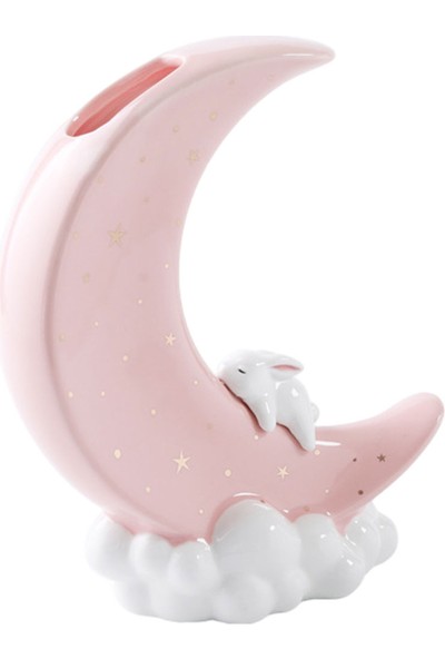 Çiçek Vazo Ay Tavşan Nordic Centerpieces Ev Dekorasyonu Pembe Için Çiçek Vazo Ay Tavşan Nordic Centerpieces Ev Dekorasyonu Pembe Için