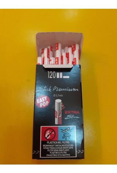 Ocb Orjinal Stick Premium Sigara Sünger Ağızlık Zıvana 5.7 mm 1 Paket Ocb Orjinal Stick Premium Sigara Sünger Ağızlık Zıvana 5.7 mm 1 Paket