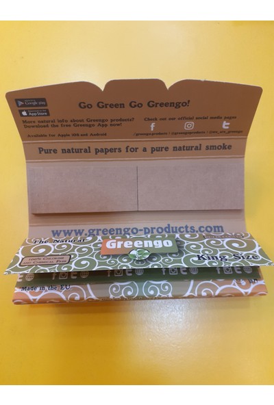Greengo Orjinal Hollanda Naturel Zıvanalı Sarma Kağıdı Greengo Orjinal Hollanda Naturel Zıvanalı Sarma Kağıdı