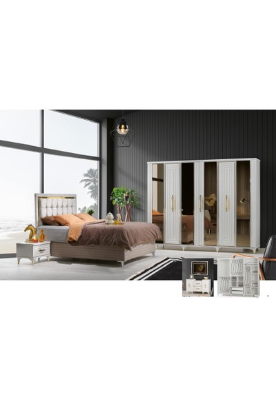 Lilia Mobilya Oliver Yatak Odası