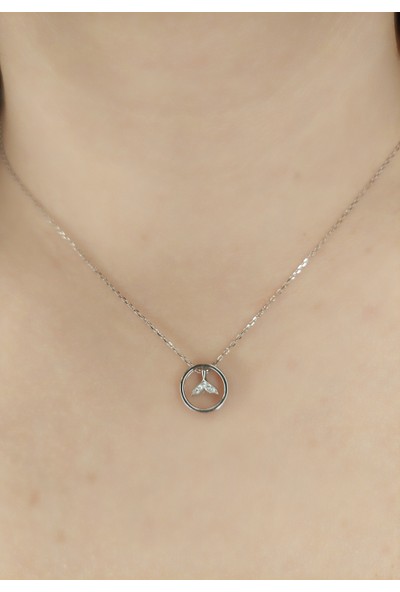 Noia Silver Silver Balık Kuyruğu Kolye