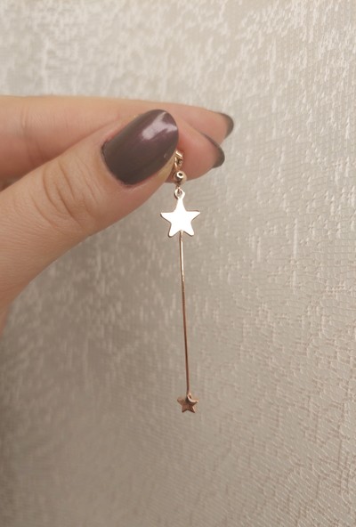 Noia Silver Sallantılı Yıldız Küpe