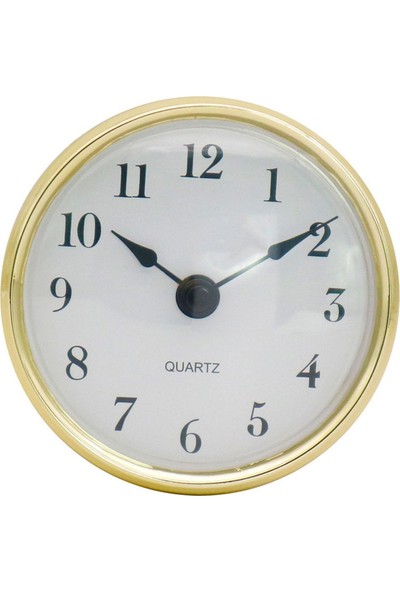 Retro Tarzı Saat Ekleme 80MM Altın Kakma Saat Kafa Yuvarlak Ev Dekor Için Retro Tarzı Saat Ekleme 80MM Altın Kakma Saat Kafa Yuvarlak Ev Dekor Için