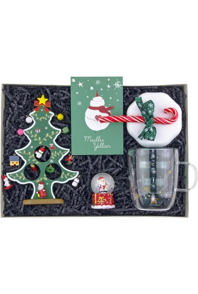 Troy Gift Box Kar Küreli Yılbaşı Hediye Kutusu