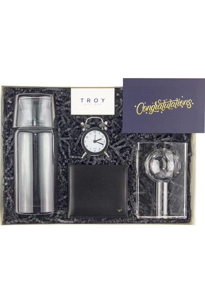 Troy Gift Box Masa Başı Keyif Seti Hediye Kutusu Troy Gift Box Masa Başı Keyif Seti Hediye Kutusu