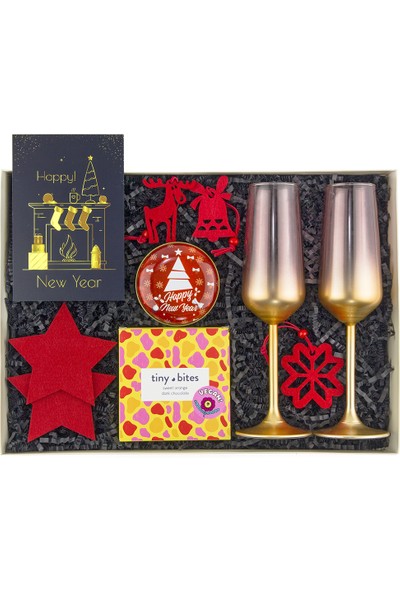 Troy Gift Box 2'li Yılbaşı Kadehi Seti Hediye Kutusu Troy Gift Box 2'li Yılbaşı Kadehi Seti Hediye Kutusu