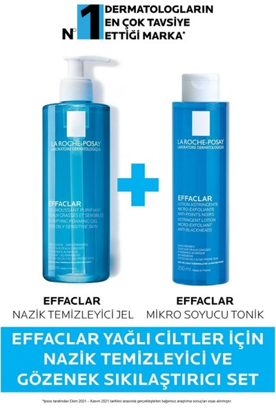 Orzax Effaclar Yağlı Ciltler Için Nazik Temizleyici ve Gözenek Sıkılaştırıcı Set Orzax Effaclar Yağlı Ciltler Için Nazik Temizleyici ve Gözenek Sıkılaştırıcı Set