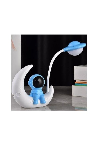 Proland Astronot Tasarım USB Li Taşınabilir Masa Lambası