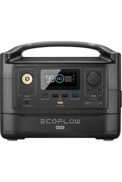 Ecoflow River Max Güç Kaynağı (576WH) Ecoflow River Max Güç Kaynağı (576WH)