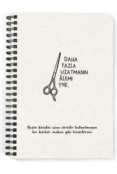 Hero Tasarım Uzatmanın Alemi Yok Baskılı Ahşap Kapaklı Defter 15X20 cm DFT5056 Hero Tasarım Uzatmanın Alemi Yok Baskılı Ahşap Kapaklı Defter 15X20 cm DFT5056