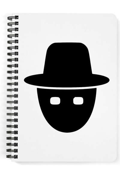 Hero Tasarım Gizli Sekme Baskılı Ahşap Kapaklı Defter 15X20 cm DFT6391