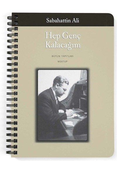 Hero Tasarım Hep Genç Kalacağım Sabahattin Ali Baskılı Ahşap Kapaklı Defter 15X20 cm DFT2479 Hero Tasarım Hep Genç Kalacağım Sabahattin Ali Baskılı Ahşap Kapaklı Defter 15X20 cm DFT2479