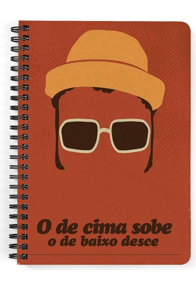 O De Cima Sobe Baskılı Ahşap Kapaklı Defter 15X20 cm DFT2793 O De Cima Sobe Baskılı Ahşap Kapaklı Defter 15X20 cm DFT2793