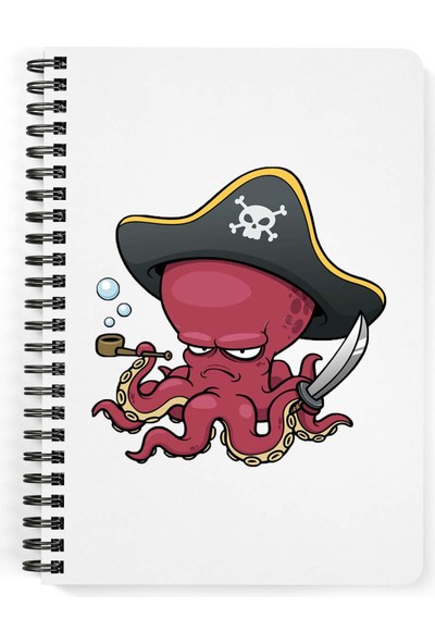 Karayip Korsanları Baskılı Ahşap Kapaklı Defter 15X20 cm DFT6688 Karayip Korsanları Baskılı Ahşap Kapaklı Defter 15X20 cm DFT6688