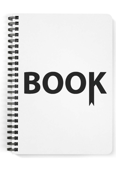 Book Baskılı Ahşap Kapaklı Defter 15X20 cm DFT302