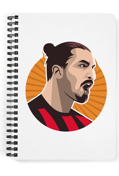 Zlatan Ibrahimovic Baskılı Ahşap Kapaklı Defter 15X20 cm DFT1189 Zlatan Ibrahimovic Baskılı Ahşap Kapaklı Defter 15X20 cm DFT1189