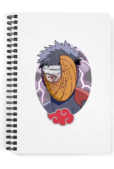 Naruto Baskılı Ahşap Kapaklı Defter 15X20 cm DFT6017