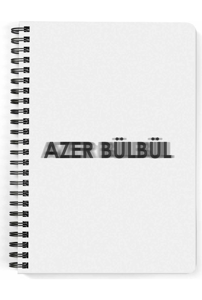 Azer Bülbül Baskılı Ahşap Kapaklı Defter 15X20 cm DFT4980 Azer Bülbül Baskılı Ahşap Kapaklı Defter 15X20 cm DFT4980