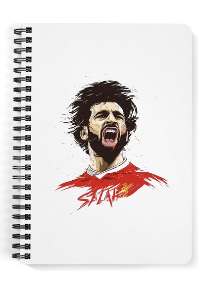 Muhammed Salah Baskılı Ahşap Kapaklı Defter 15X20 cm DFT352