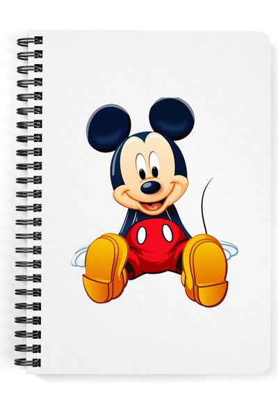 Hero Tasarım Mickey Mouse Baskılı Ahşap Kapaklı Defter 15X20 cm DFT6205 Hero Tasarım Mickey Mouse Baskılı Ahşap Kapaklı Defter 15X20 cm DFT6205