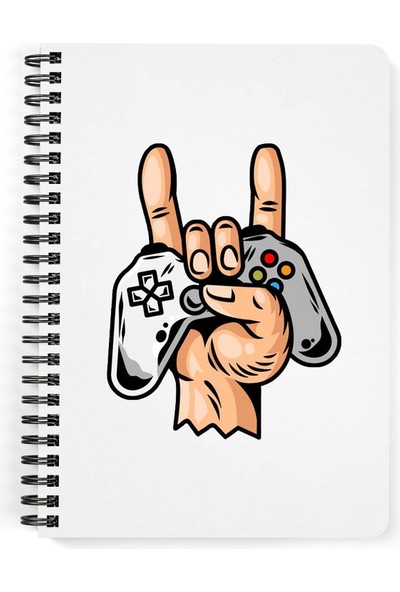 Hero Tasarım Game Baskılı Ahşap Kapaklı Defter 15X20 cm DFT5871 Hero Tasarım Game Baskılı Ahşap Kapaklı Defter 15X20 cm DFT5871