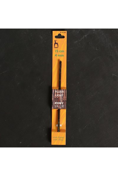 Pony Palm 4 mm 15 cm Ahşap Yün Tığ - 41501