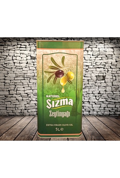 Natürel Soğuk Sıkım Sızma Zeytinyağı