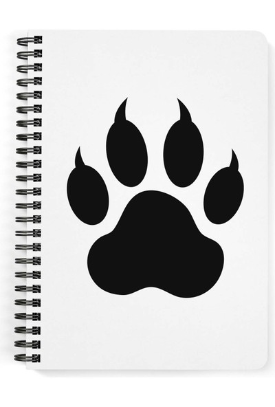 Pati Baskılı Ahşap Kapaklı Defter 15X20 cm DFT741