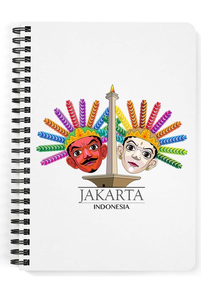 Endonezya Jakarta Baskılı Ahşap Kapaklı Defter 15X20 cm DFT2302 Endonezya Jakarta Baskılı Ahşap Kapaklı Defter 15X20 cm DFT2302