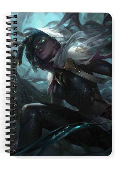 Adc Lol Baskılı Ahşap Kapaklı Defter 15X20 cm DFT3210