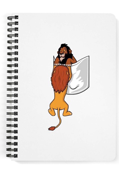 Aslan Kral Baskılı Ahşap Kapaklı Defter 15X20 cm DFT5817 Aslan Kral Baskılı Ahşap Kapaklı Defter 15X20 cm DFT5817