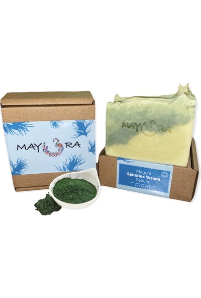 Mayura Spirulina Yosunu Sabunu Mayura Spirulina Yosunu Sabunu