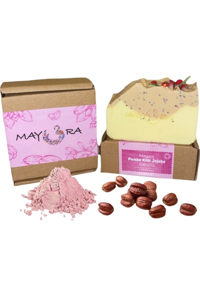 Mayura Pembe Killi Jojoba Sabunu Mayura Pembe Killi Jojoba Sabunu