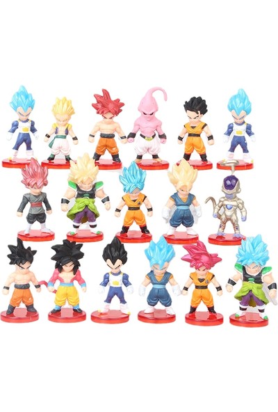 16 Adet/takım Dragon Ball Action Figure Pvc Model Bebekler Oyuncaklar Hediyeler 16 Adet/takım Dragon Ball Action Figure Pvc Model Bebekler Oyuncaklar Hediyeler