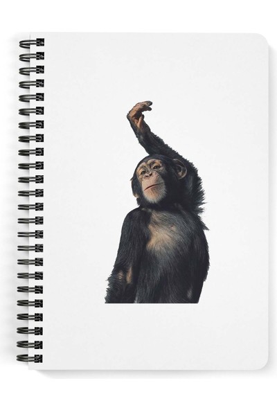 Hero Tasarım Maymun Baskılı Ahşap Kapaklı Defter 15X20 cm DFT283 Hero Tasarım Maymun Baskılı Ahşap Kapaklı Defter 15X20 cm DFT283