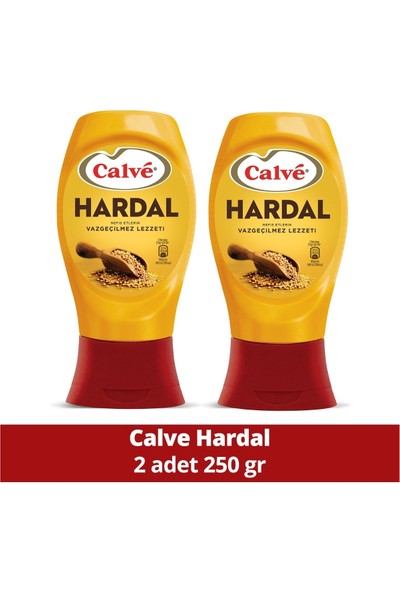 Calve Hardal 250 gr x 2 Adet Calve Hardal 250 gr x 2 Adet