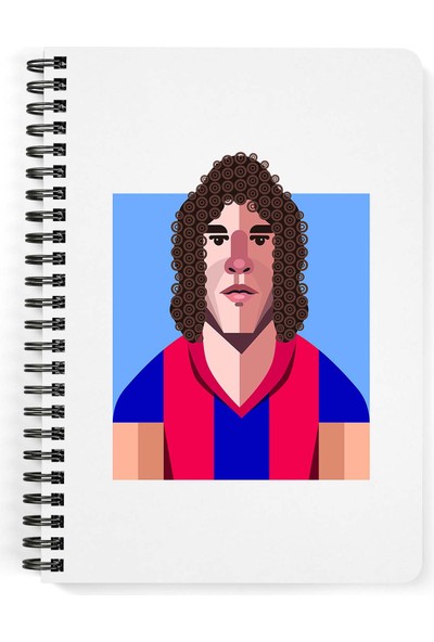 Puyol Baskılı Ahşap Kapaklı Defter 15X20 cm DFT1164