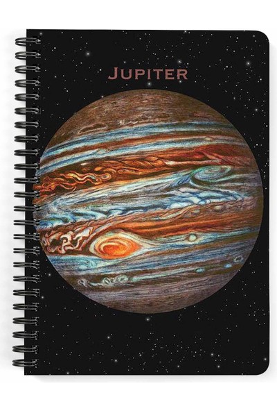 Hero Tasarım Jupiter Baskılı Ahşap Kapaklı Defter 15X20 cm DFT2884 Hero Tasarım Jupiter Baskılı Ahşap Kapaklı Defter 15X20 cm DFT2884